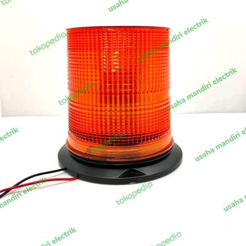 Jual LAMPU ROTARY WARNING LIGHT 220 VOLT THUNDERBOLT EXTRA BRIGHT ...