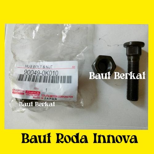 Jual baut roda panjang innova baut roda innova baut mur roda innova ...