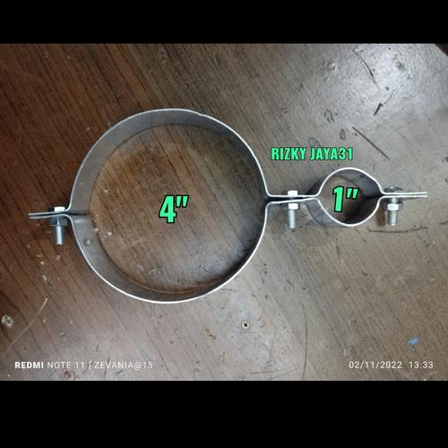 Jual Klem tiang listrik 4" x 1" inch plat galvanis - Jakarta Pusat ...