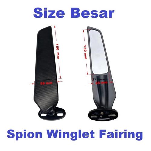 Jual Spion Winglet Stealth Model Rizoma F22 Raptor Spion fairing ZX25 ...