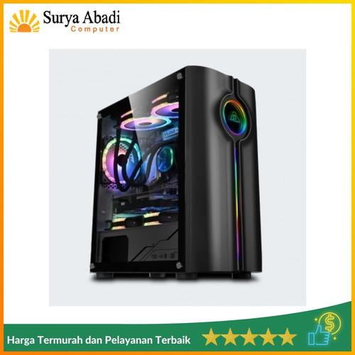 Jual CASING ARMAGGEDDON TRON HOLO 3 MATX PC CASE - Hitam - Jakarta ...