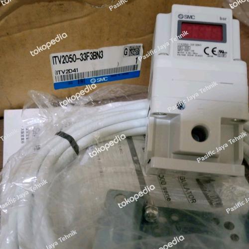 Jual SMC ITV2050-33F3BN3 Regulator Electro Pneumatic Series IT/ITV ...