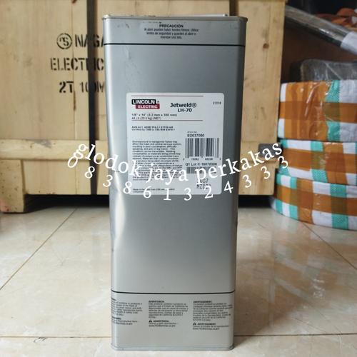 Jual lincoln electric kawat las welding electrode 3.2 mm x350 mm lh 70 ...