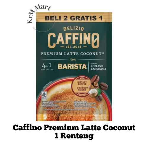 Jual Caffino Premium Latte Coconut 1 renteng barista delizio kopi susu ...