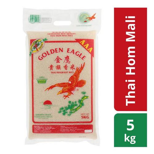 Jual Beras Impor Golden Eagle Superior Grade Thai Fragrant Rice 5KG ...