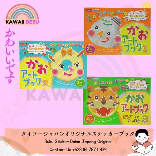 Jual Daiso Face Series Book Sticker Japan Original - Bundle - Jakarta ...