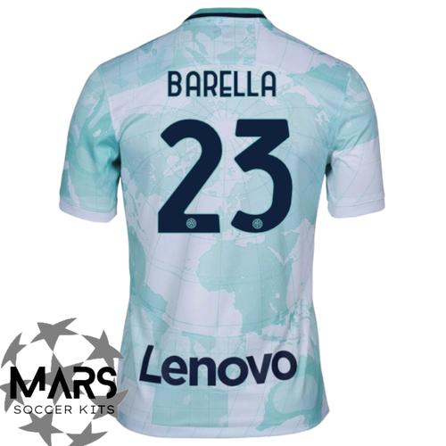 Jual Inter Milan 22/23 Stadium Away Jersey + Barella Nameset - + UCL ...