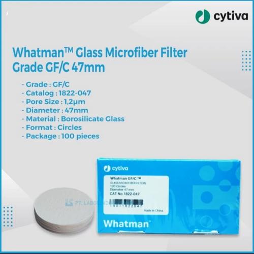 Jual Filter Paper I Kertas Saring Grade GF/C,47 mm Whatman Cytiva 1822 ...