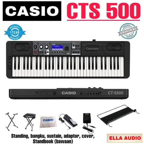 Jual Casio CTS500 Keyboard casiotone cts-500 Original - Jakarta Pusat ...