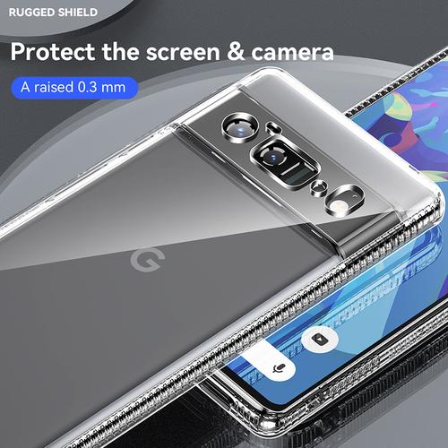 Jual Casing Google Pixel 5A 6 6 Pro 6A Clear Rugged Armor TPU Soft Case ...