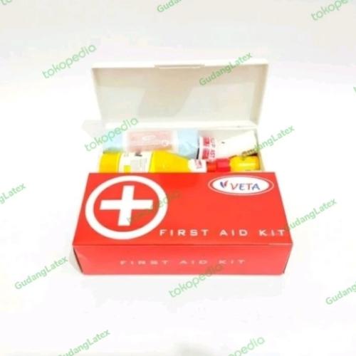 Jual kotak p3k mobil lengkap medis first aid kit - p3k veta - Kab ...