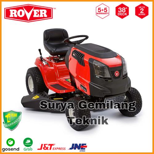 Jual Mesin potong rumput ride on mobil Rover Raider 439/38 lawn Mower ...