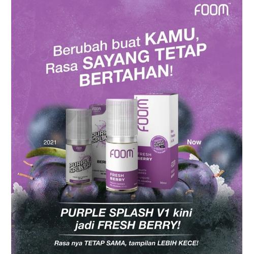 Jual Foom Fresh Berry Fruity Series 30ML 30MG Salt Nic by Foom.id ...