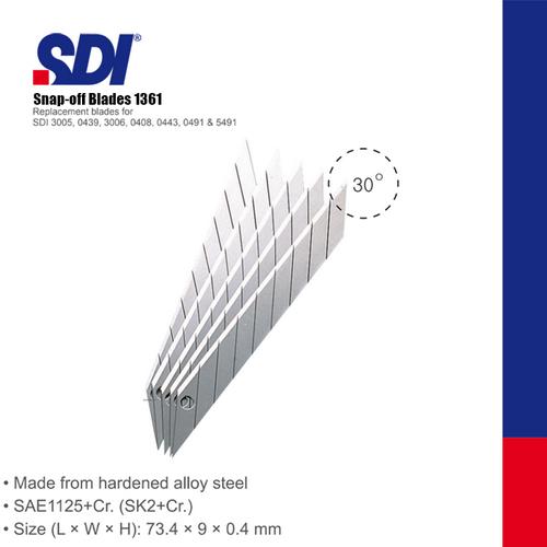 Jual SDI 1361 Isi Cutter 30 Derajat / 30 Degree Cutter Blade Refill - Jakarta Barat - SDI ZRM ...