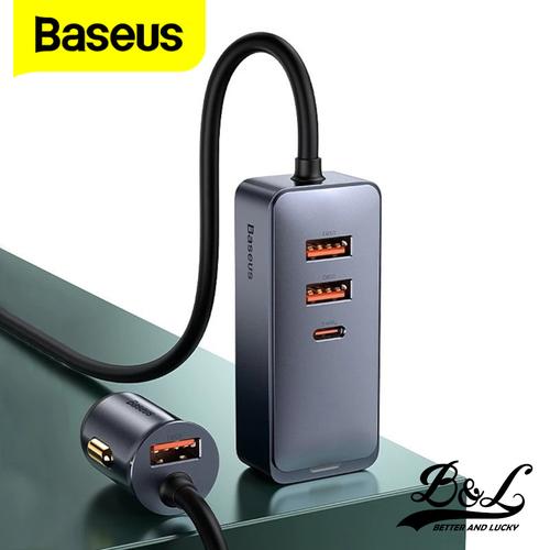 Promo BASEUS Charger Mobil 120W Share Together PPS Fast Charging Multi-port - 3USB+1Type-C ...