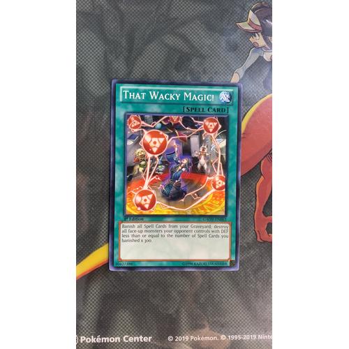 Jual that wacky magic 1 KARTU yugioh spell card tcg set english ...