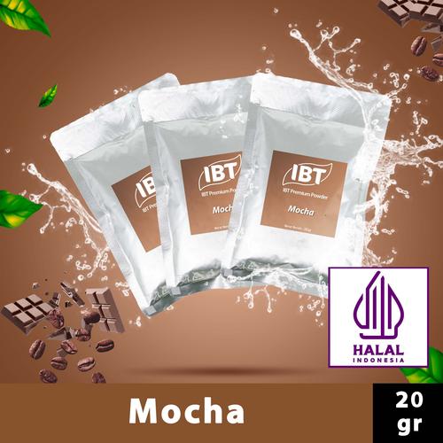 Jual Bahan Minuman Bubuk Mocha Premium IBT Drink Powder Sachet - Kota ...