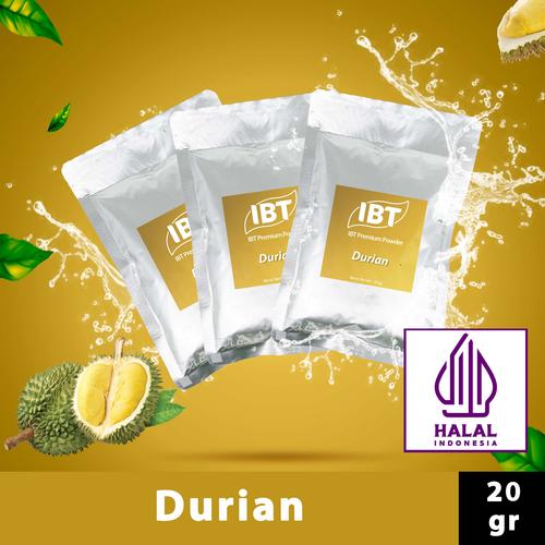 Jual Bahan Minuman Bubuk Durian Premium IBT Drink Powder Sachet - Kota ...