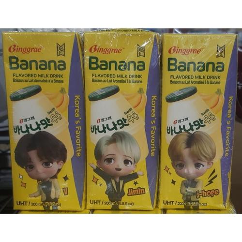Jual Binggrae milk x tiny tan bts isi 6 pcs import korea ORIGINAL ...
