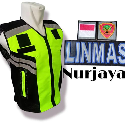 Jual ROMPI linmas/rompi kostum/rompi taslan/rompi proyek - pake logo, S ...