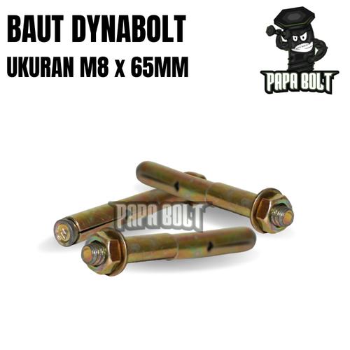 Jual Dynabolt M8x65mm / Baut Tanam / Dinabolt / Baut Beton 8mmx65mm ...