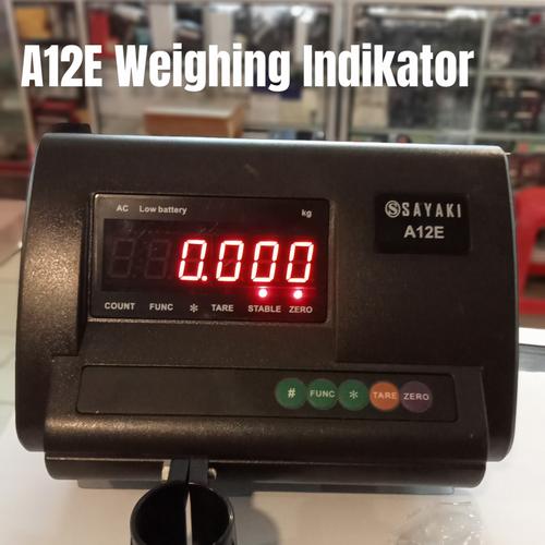 Jual Indikator indicator Timbangan Digital SAYAKI A12E bergaransi RS232 - Jakarta Barat - AL ...