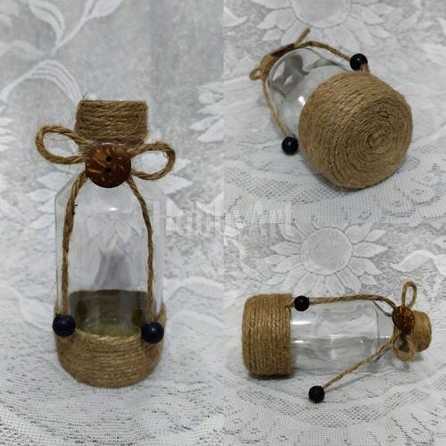 Jual Handicraft Kerajinan Botol Tali Rami Dekorasi Rustic - Kota Banda ...