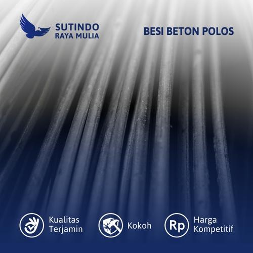 Jual BESI BETON POLOS 6mm x 12m (U-28) - Sutindo Store - Kota Surabaya ...