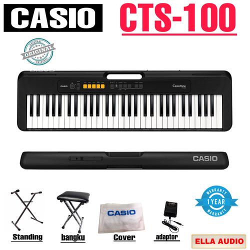 Jual Casio CTS100 Keyboard casiotone cts-100 Original - Jakarta Pusat ...