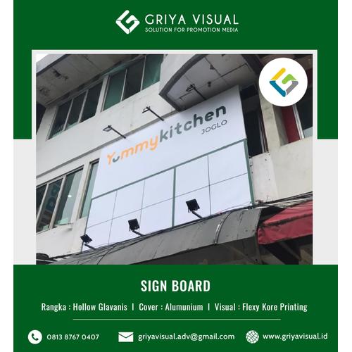 Jual PAPAN NAMA TOKO ( YUMMY KITCHEN JOGLO ) - Jakarta Selatan - Griya ...