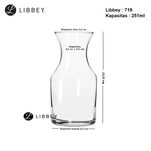 Jual Gelas Libbey 719 Carafe Glass Wine Cocktail Decanter 251ml - Jakarta Barat - Libbey Glass ...