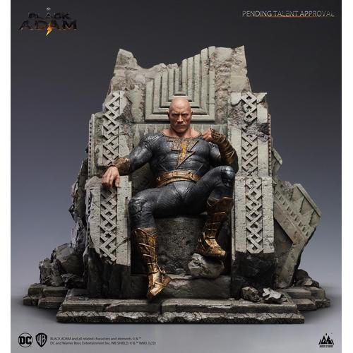 Jual DP PO Queen Studios 1/4 Scale Black Adam on Throne - DC - Shazam ...