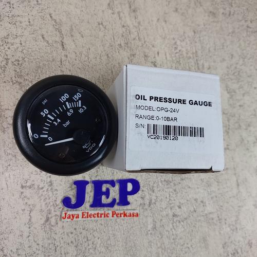 Jual OIL PRESSURE GAUGE VDO 12V / 24V METER TEKANAN OLI VDO 52MM - 12V - Jakarta Barat - JAYA ...