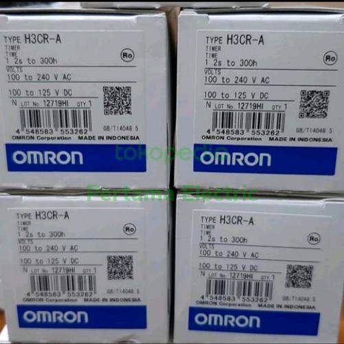 Jual Timer Omron H3CR A 220V 11 kaki/Pin Original - Socket 11 kaki - Jakarta Pusat - Pertama ...