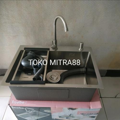 Jual Kitchen sink inobe 6045 stainless komplit set - Jakarta Selatan ...