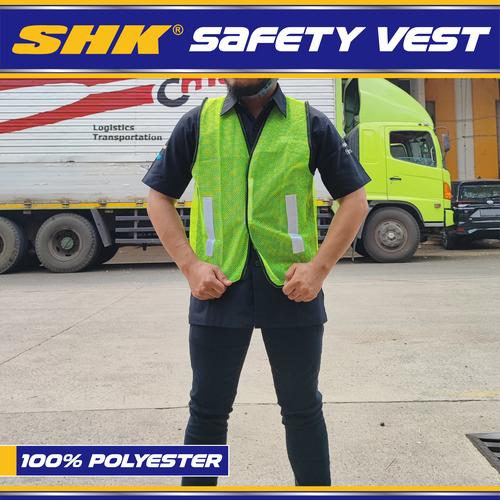 Jual SHK Rompi Proyek Jaring Safety Vest Hijau Scot Lite size L ...