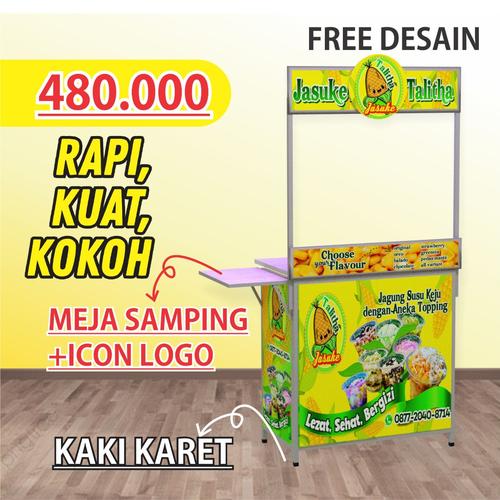 Jual ROMBONG LIPAT BOOTH PORTABLE GEROBAK BONGKAR PASANG CUSTOM MURAH ...