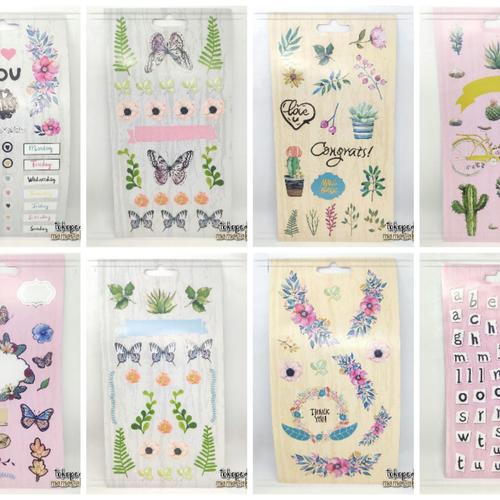 Jual [Sticker] Stiker kertas motif bunga - 7 - Kota Yogyakarta ...