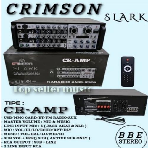 Jual AMPLIFIER MIXER KARAOKE CRIMSON CR AMP SLARK RESMI ORIGINAL AMPLI - Jakarta Barat - TOP ...