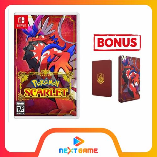 Promo Nintendo Switch Pokemon Scarlet - With Steelcase Cicil 0% 3x ...