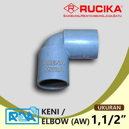 Jual Keni / Elbow 1/2 Inch AW RUCIKA - Keni 1 1/2 Inch - Jakarta ...