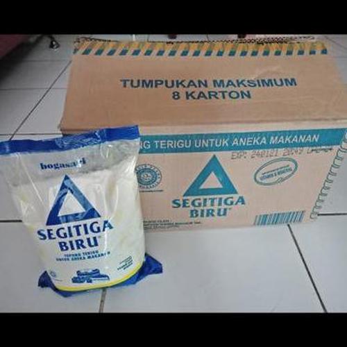 Jual Terigu Segitiga Biru Kemasan 1 Kg/carton/12 pcs - Kab. Tangerang ...