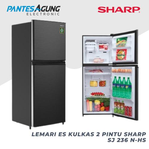 Jual LEMARI ES KULKAS 2 PINTU SHARP SJ 236 MN-HS - Kota Bandung ...