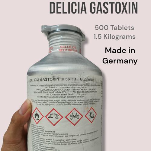 Jual FUMIGAN DELICIA GASTOXIN 500 TABLET 1.5KG MADE IN GERMANY ORI ...
