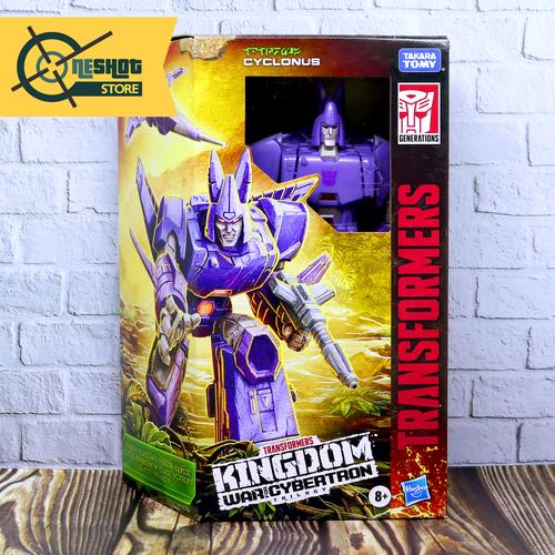 Jual Hasbro Kingdom Cyclonus Transformers WFC War for Cybertron Voyager ...