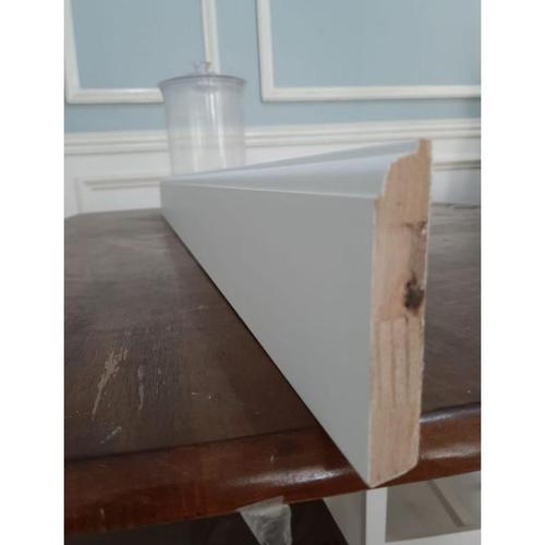 Jual plint lantai kayu skirting sudah ducco putih - Jakarta Selatan ...