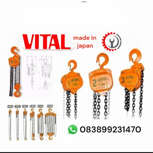Jual CHAIN BLOCK 2 TON X 5 METER VITAL MADE IN JAPAN - Jakarta Barat ...