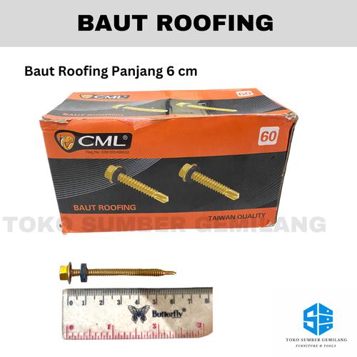 Jual Baut Roofing / Sekrup Baja Ringan /Sekrup Roofing CAMEL 60 mm(250 ...