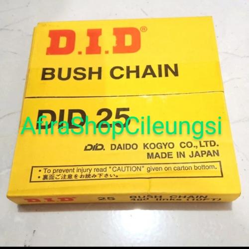 Jual Roller Chain Japan Single DID RS 25 - 1, rantai Original Daido ...