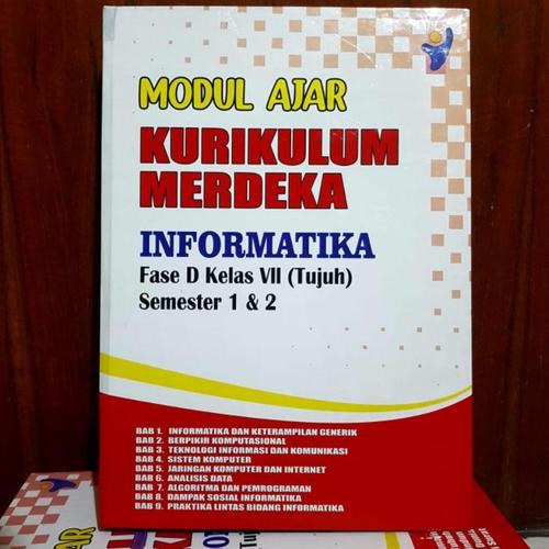 Jual Modul Ajar Informatika Kelas 7 Smp/Mts Kurikulum Merdeka Belajar ...